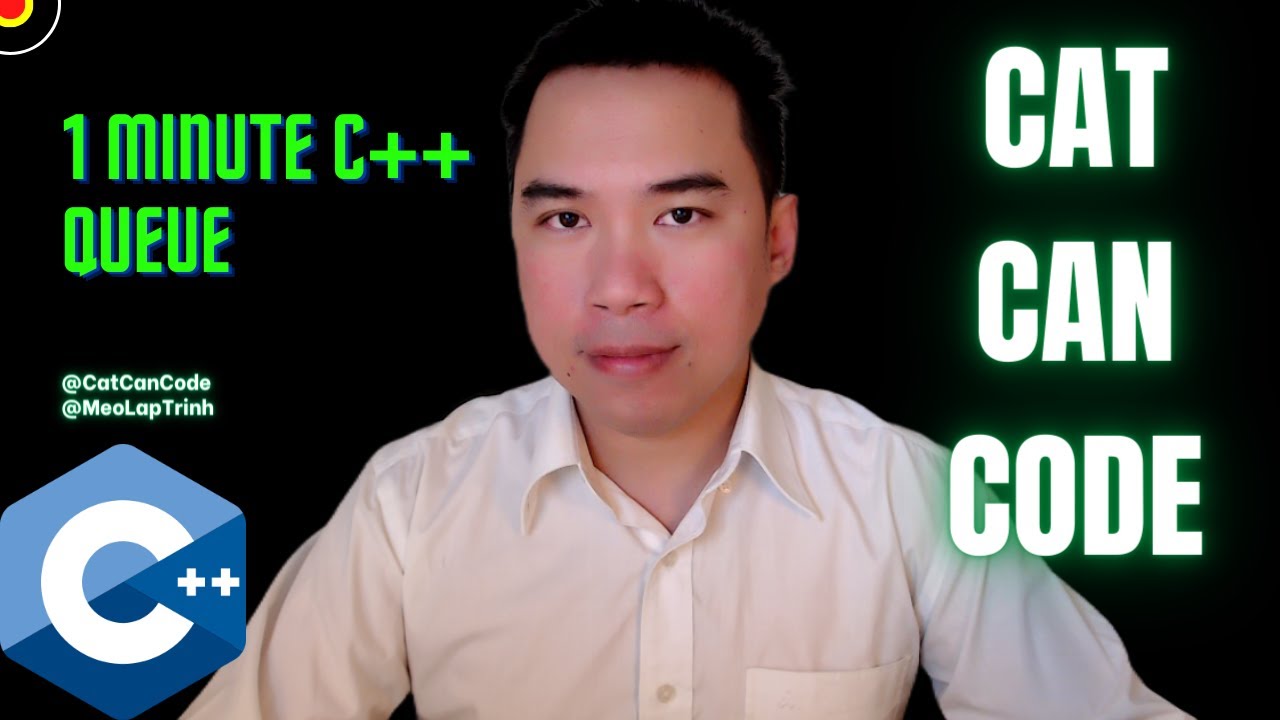 1 Minute C Queue Cat Can Code Youtube