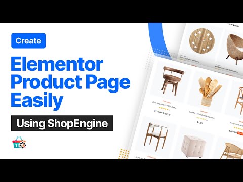 How To Create Elementor Product Page Easily Using Shopengine Youtube
