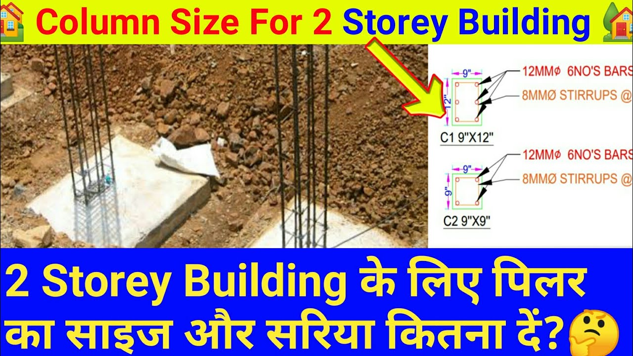 Standard Footing Size For 2 Storey Building Design Talk