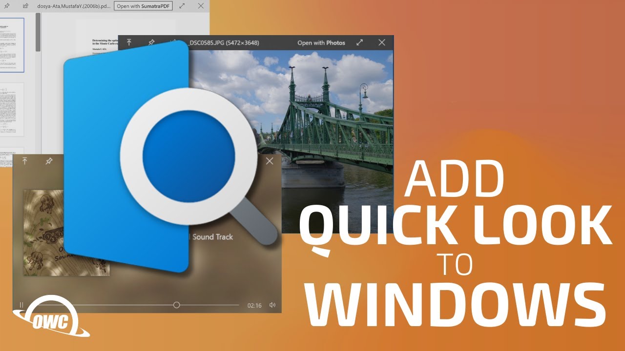 How To Add The Mac S Quick Look File Preview Feature To A Windows Pc