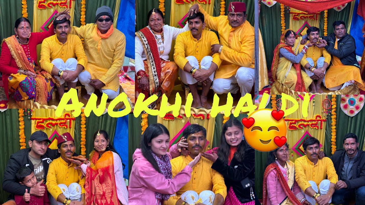 Haldi Vlog Part 01 Twosidevlogers Youtube
