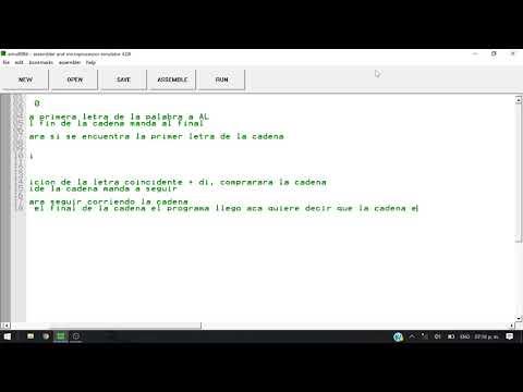 Loop En Emu8086 Blog De Investigacion Isc