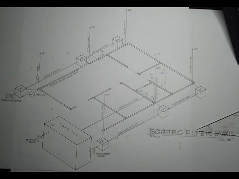 Isometric Plumbing Drawing