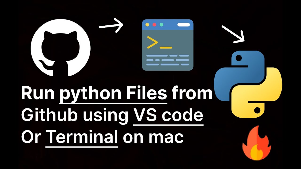 Easy Methods To Run Python Files From Github Using Vs Code And Terminal