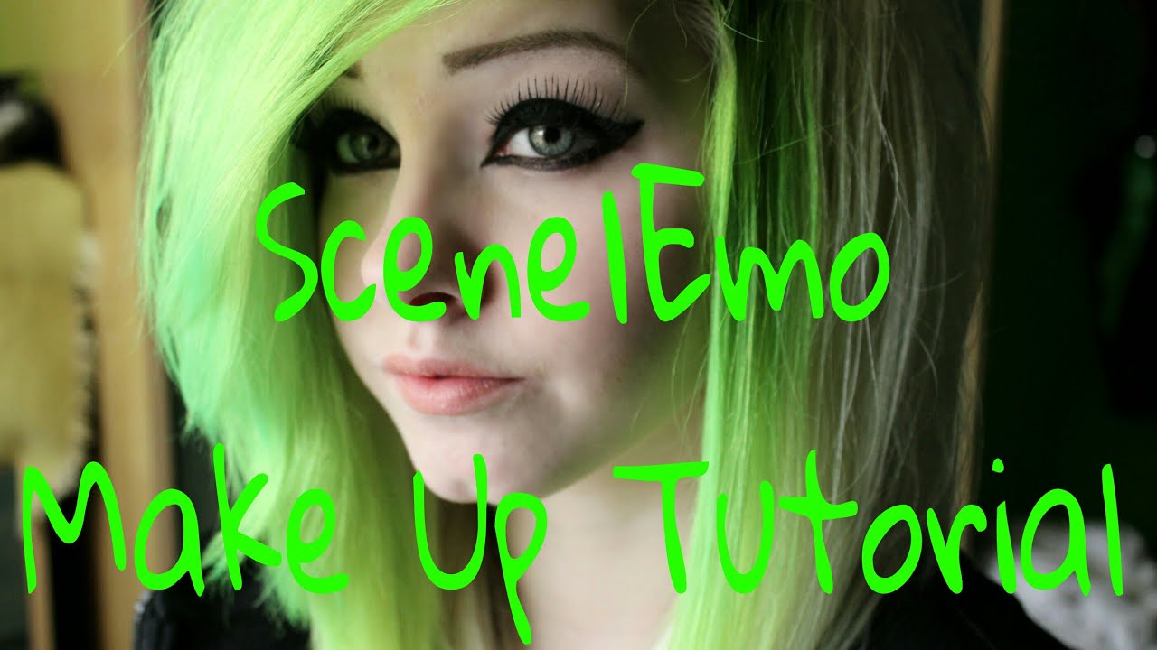 Emo Scene Hair And Makeup Tutorial Saubhaya Makeup