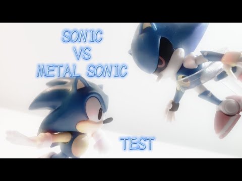 Sonic Vs Metal Sonic Stop Motion Test Youtube