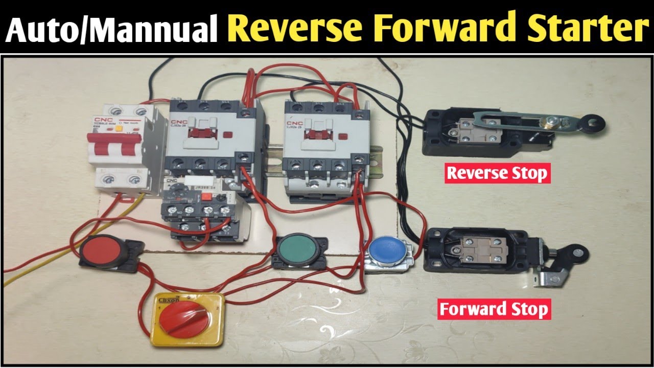 Forward Reverse Motor Control With Limit Switch Infoupdate Org