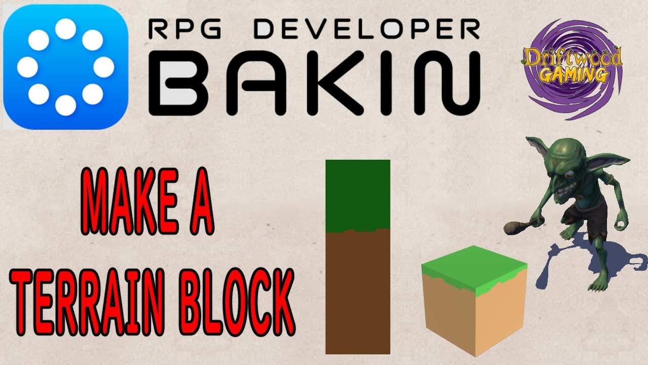 How To Make Custom Terrain Blocks For Bakin Rpg Developer Bakin