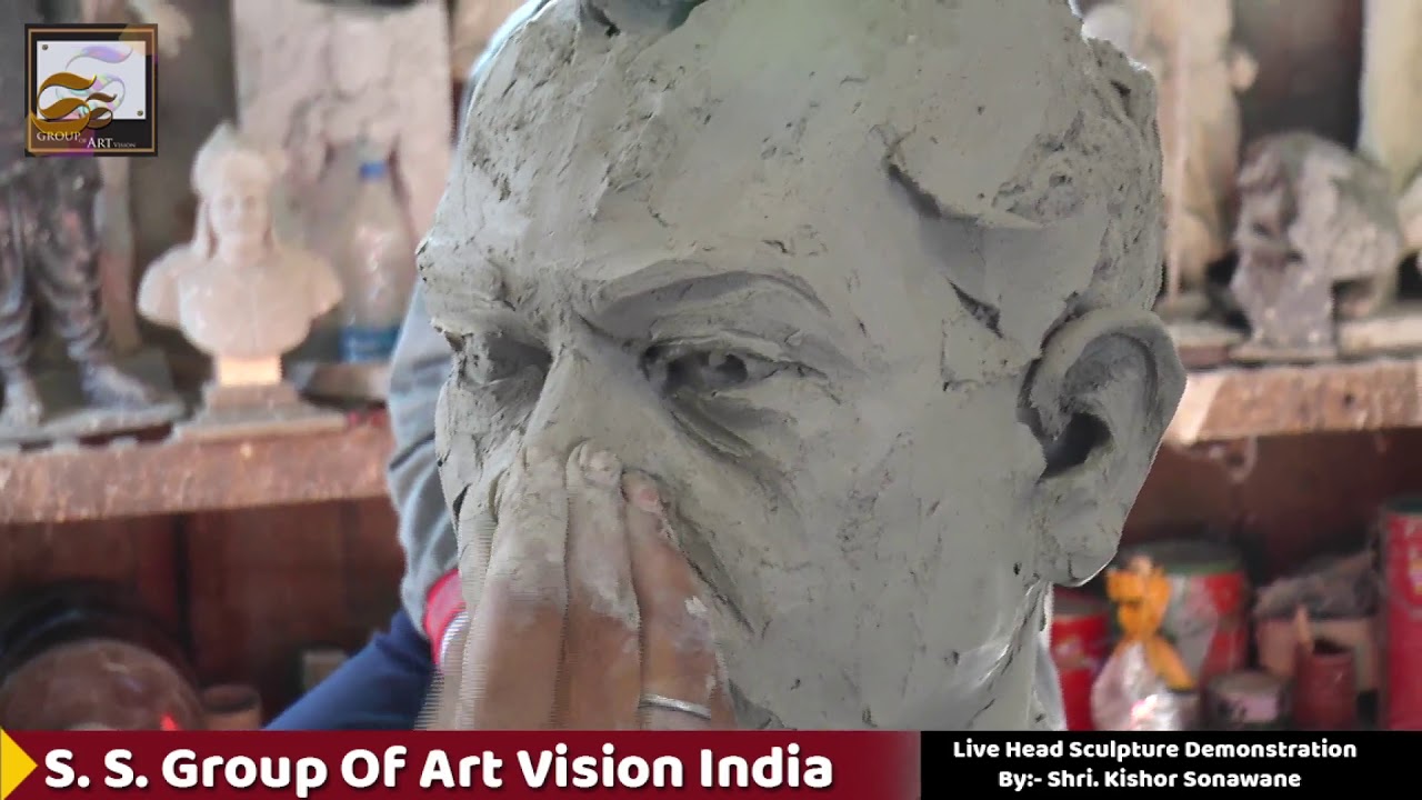 Live Head Sculpting Tutorial Youtube