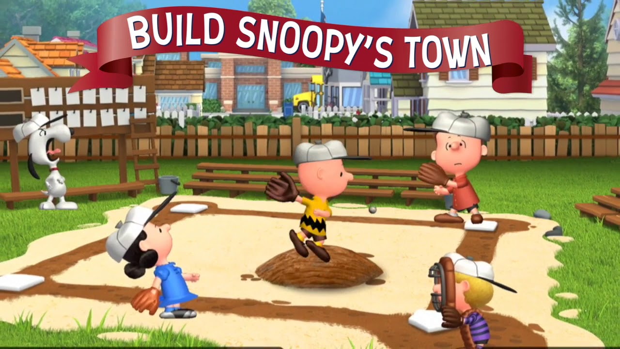 Peanuts Snoopy S Town Tale Ios Android Game Trailer
