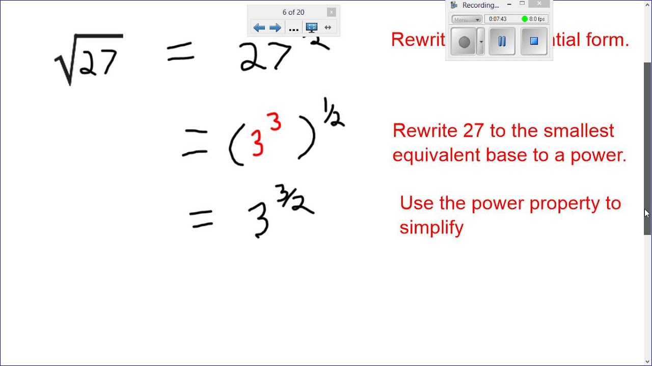 Exponents Calculator With Steps At Joel Herrera Blog