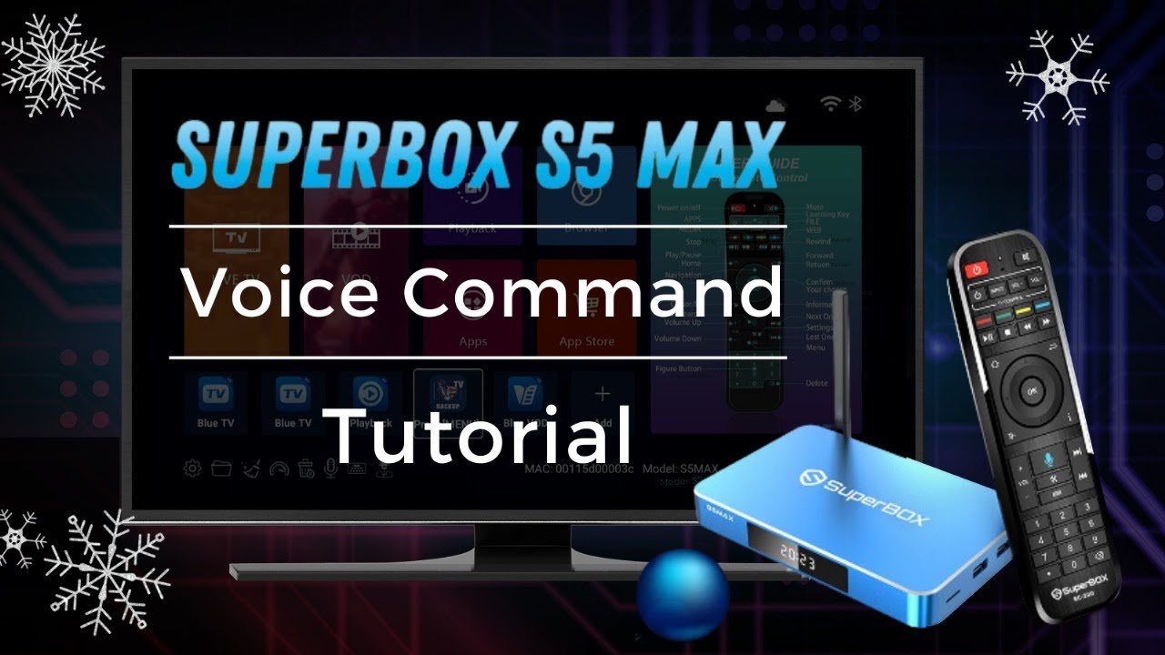 Superbox S5 Max Upgraded Voice Command Tutorial Youtube