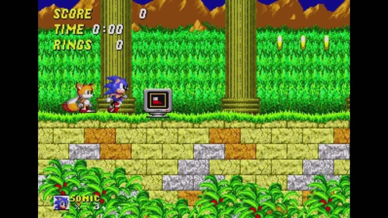 Sonic Hack Walkthrough Sonic 2 Simon Wai Over 9000 Youtube
