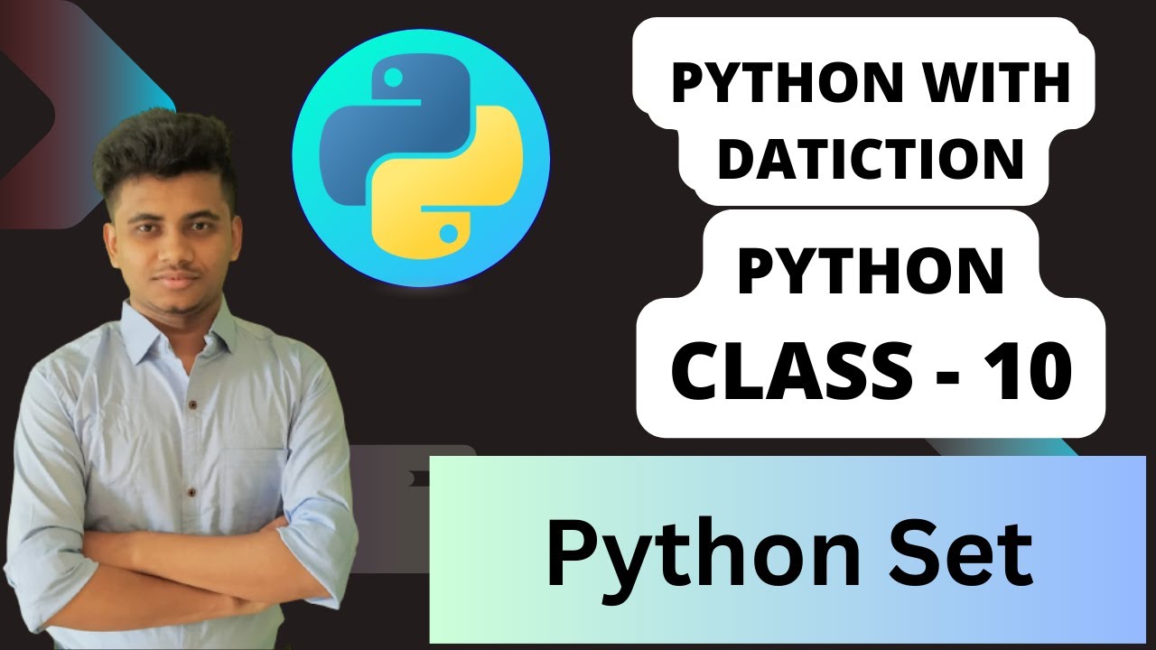 Set In Python Class 10 Youtube