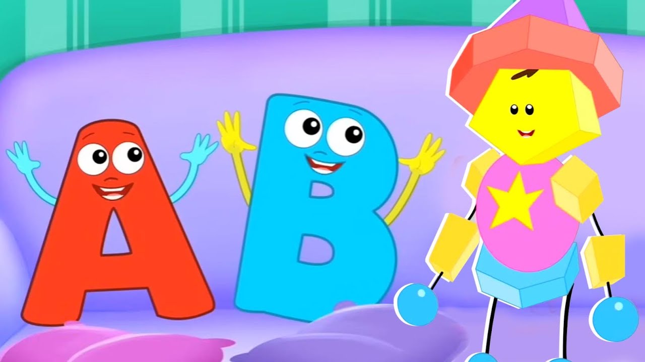 Abc Peek A Boo Fun Nursery Rhymes And Baby Songs By Mr Shape Youtube