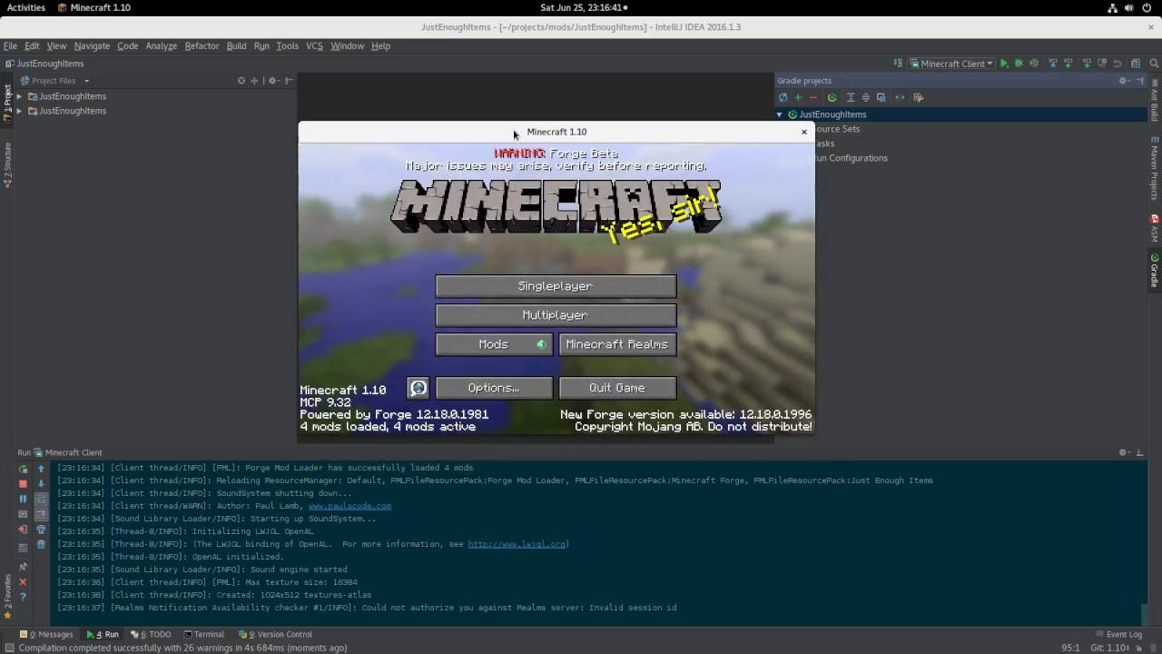How To Check Out A Forgegradle Project In Intellij And How To Update It