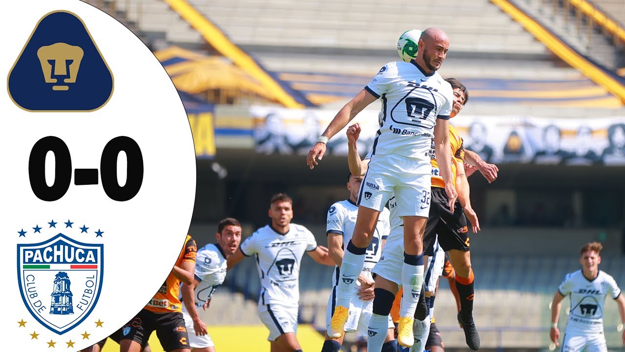 Pumas Vs Pachuca 1 0 0 0 Cuartos De Final Vuelta Liga Mx Youtube