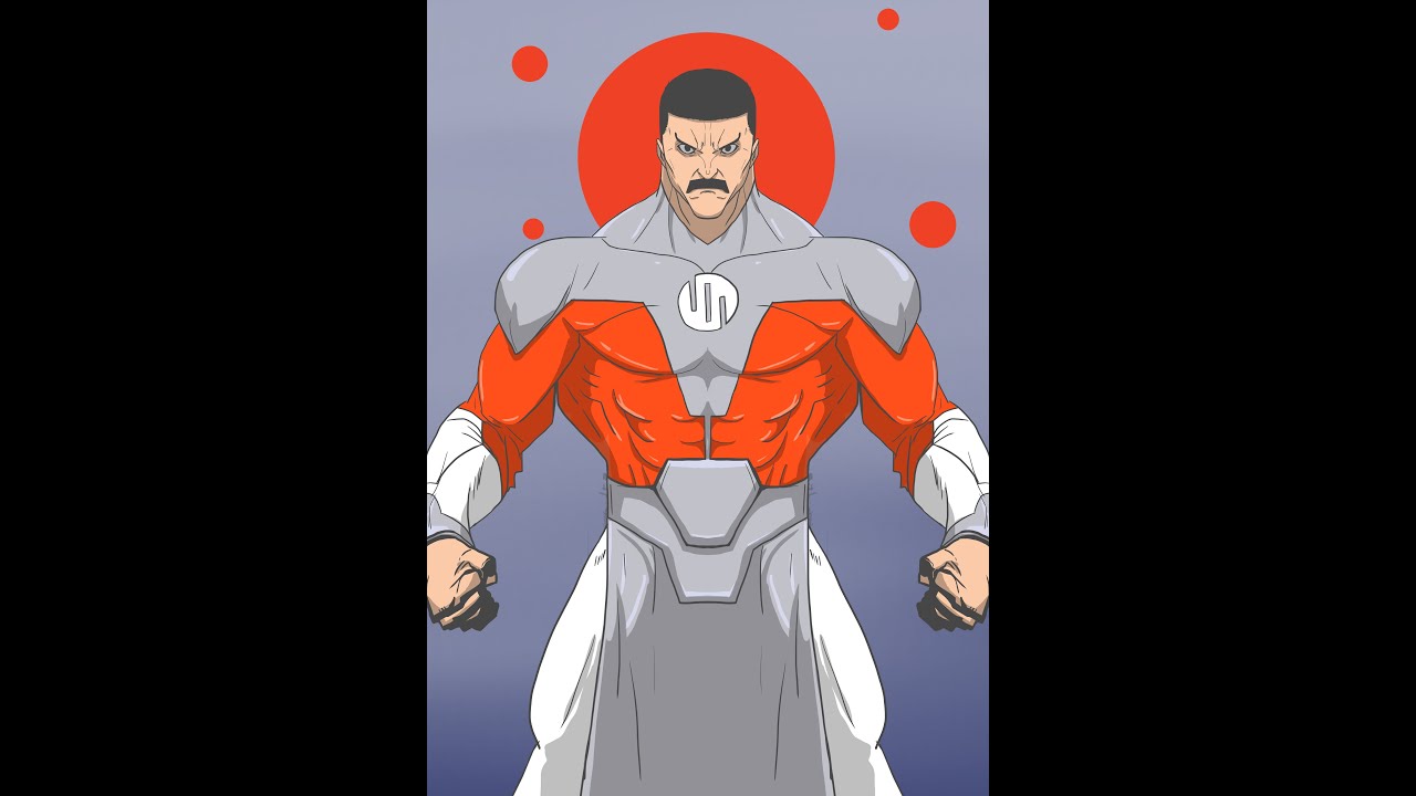 Invincible Drwawing Thragg Timelapse Youtube
