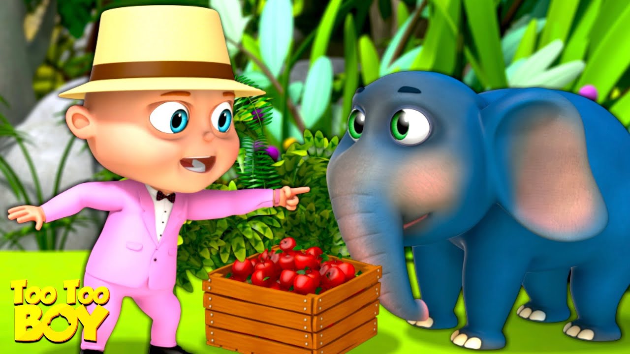 Jungle Camp Episode Tootoo Boy Cartoon Animation For Children