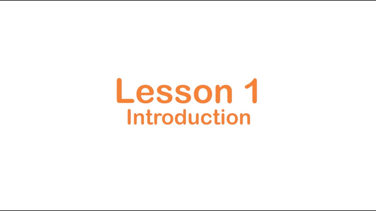 Educator Course Module 4 Lesson 1 Youtube