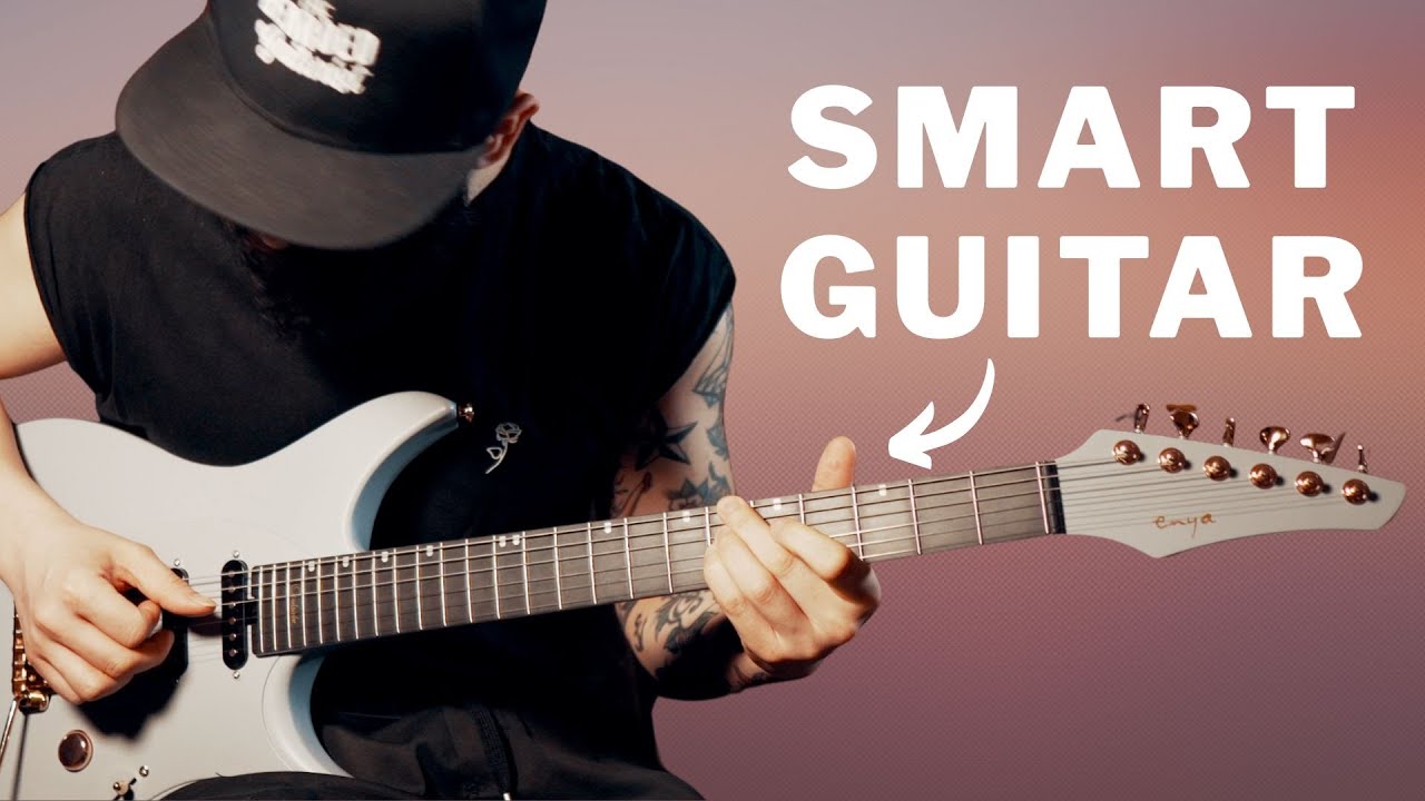 Smart Electric Guitar With Built In Speaker Youtube