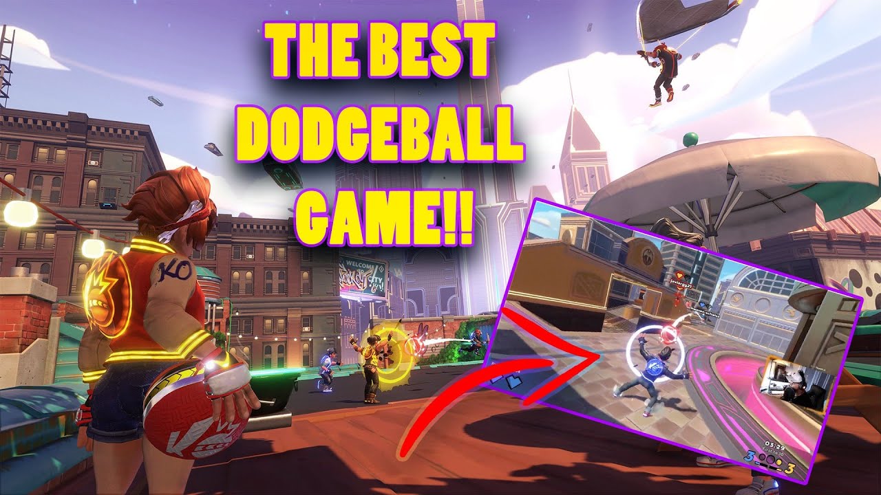 The Best Dodgeball Game Ever Knockout City Youtube