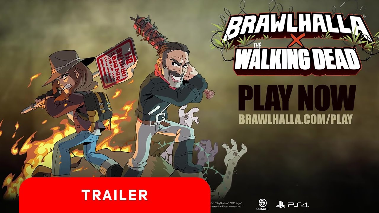 Brawlhalla The Walking Dead Crossover Part 2 Reveal Trailer Youtube