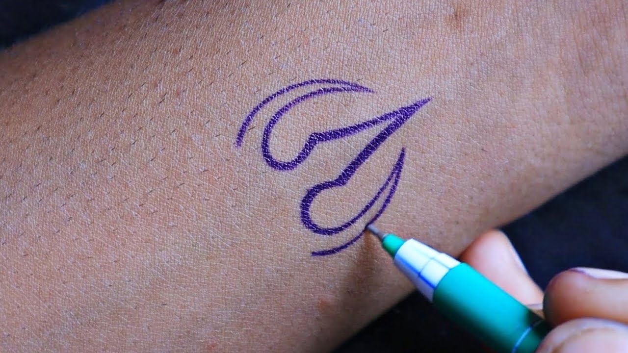Tattoo With Pen 亟 Youtube