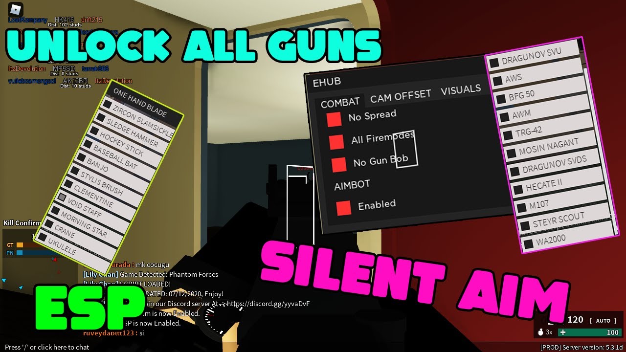 Roblox Phantom Forces Aimbot Script 2020 Mindspok