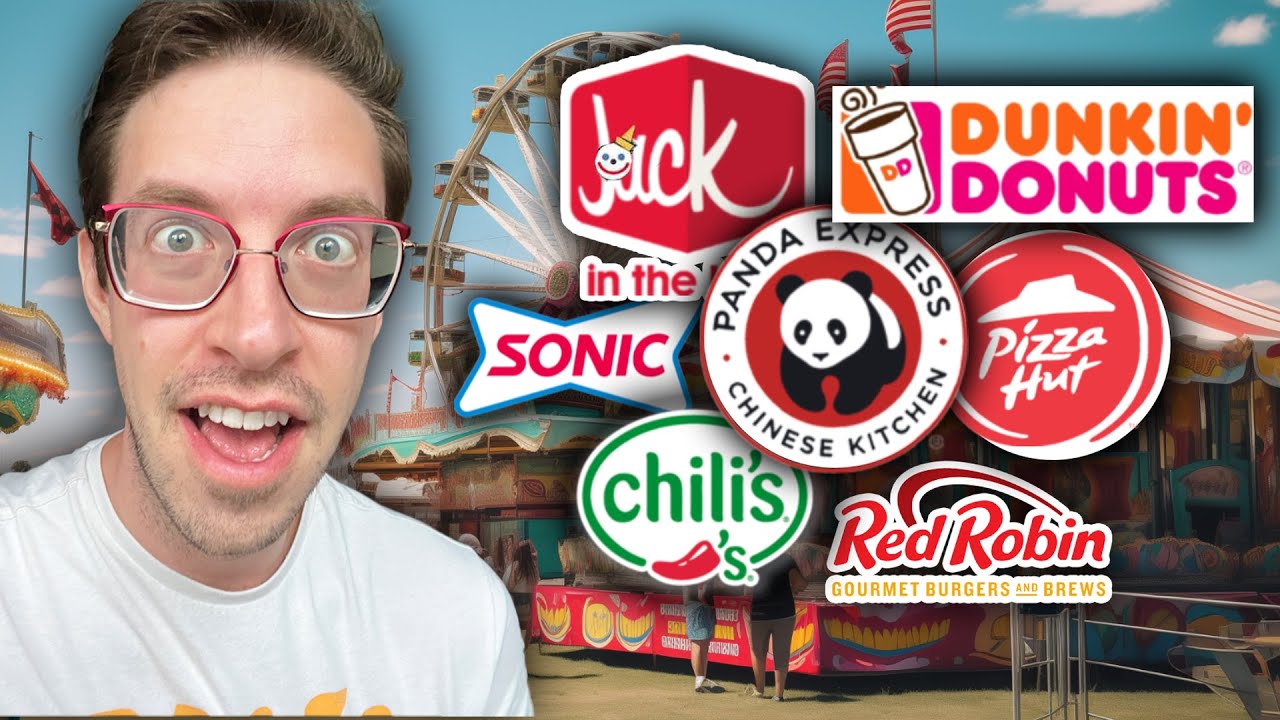 Keith Eats Everything At A Fast Food Festival Youtube