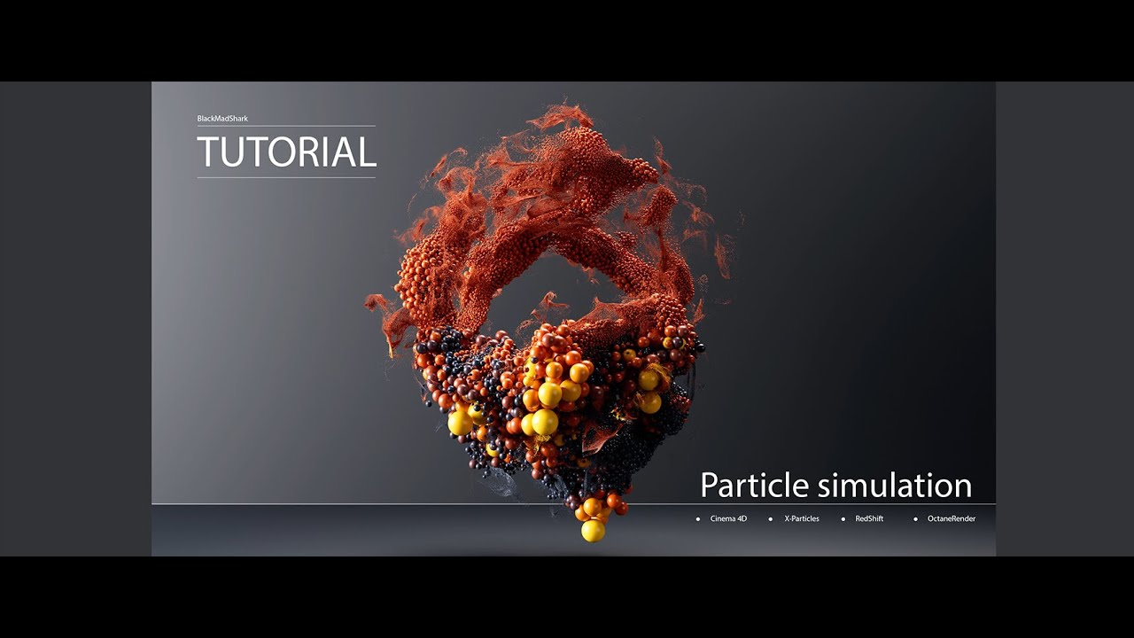 Cinema 4d Tutorial Create A Particle Simulation Using X Particles