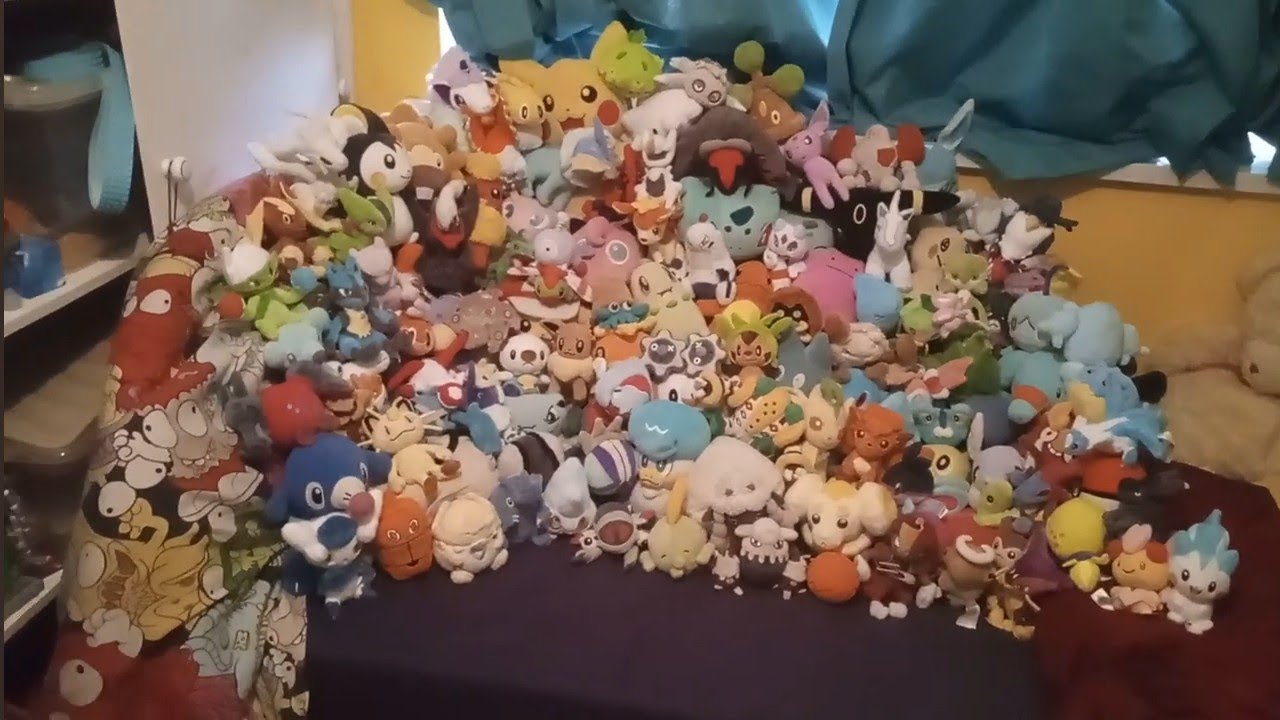 My Pokemon Plush Collection 2025 Youtube