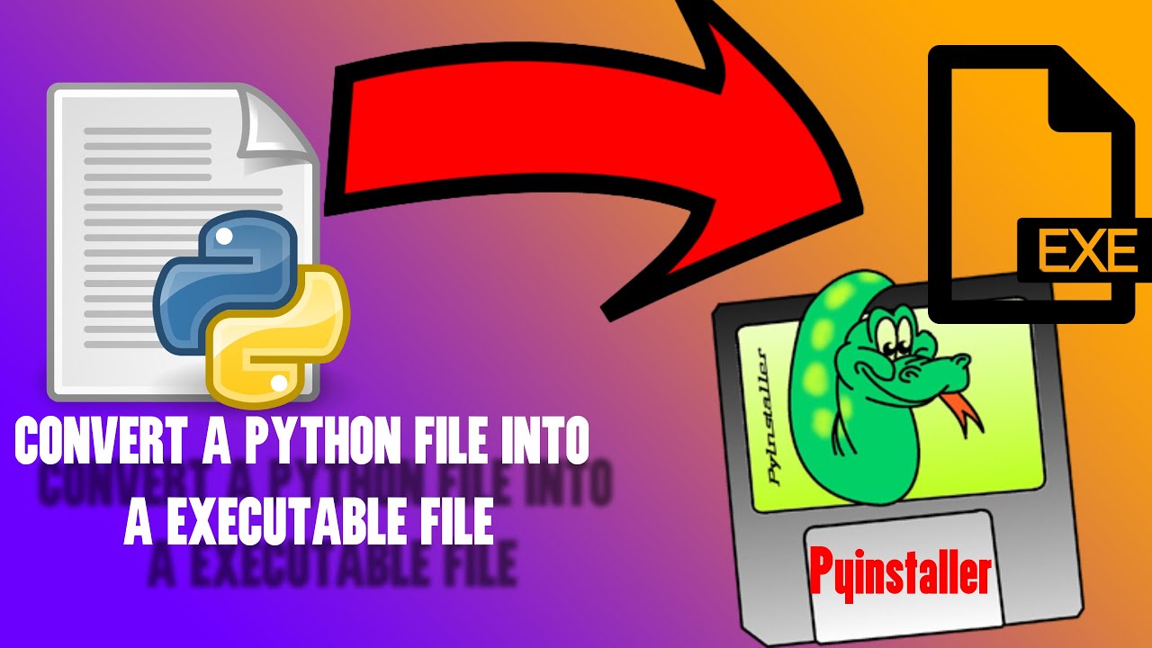 Converting Py To Exe Pyinstaller Youtube