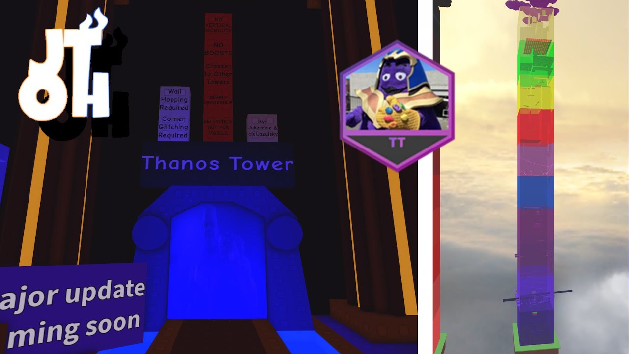 рџ ґroblox Live Thanos Tower Jtoh Part 3 Youtube