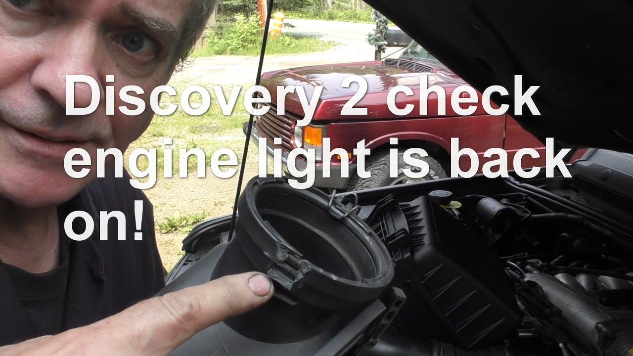 Discovery 2 Check Engine Light Is Back On Youtube