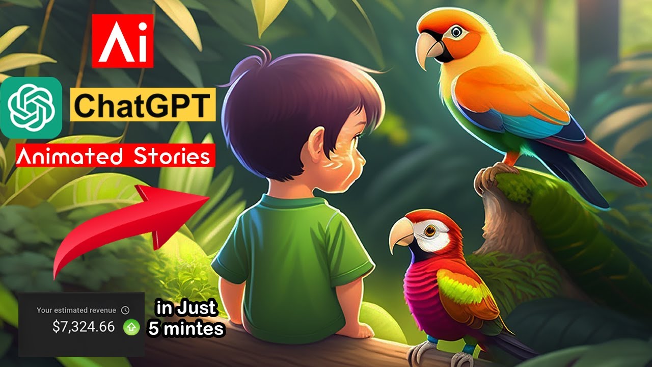 How To Make Full Animated Stories With Chatgpt Ai Animation Earn