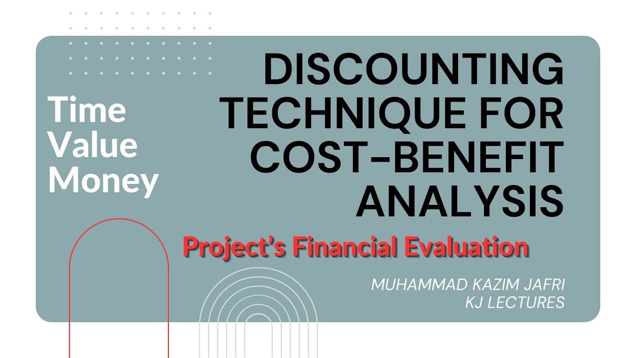 Cost Benefit Analysis Discounting At Kathy Foley Blog