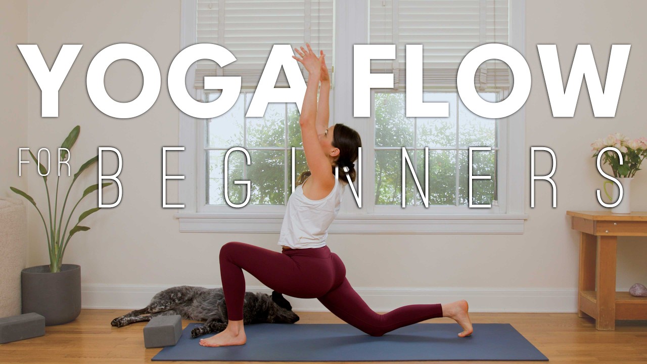 Yoga Flow For Beginners Intro To Flow Youtube
