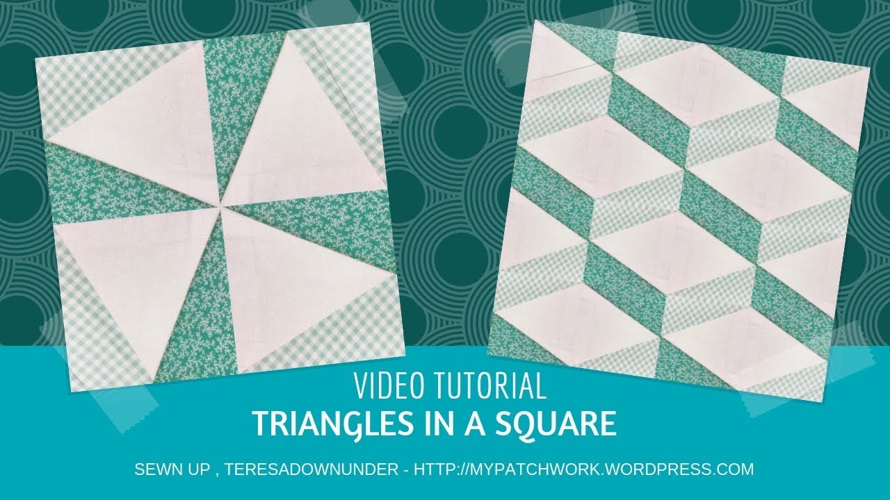 Triangles In A Square Video Tutorial Youtube