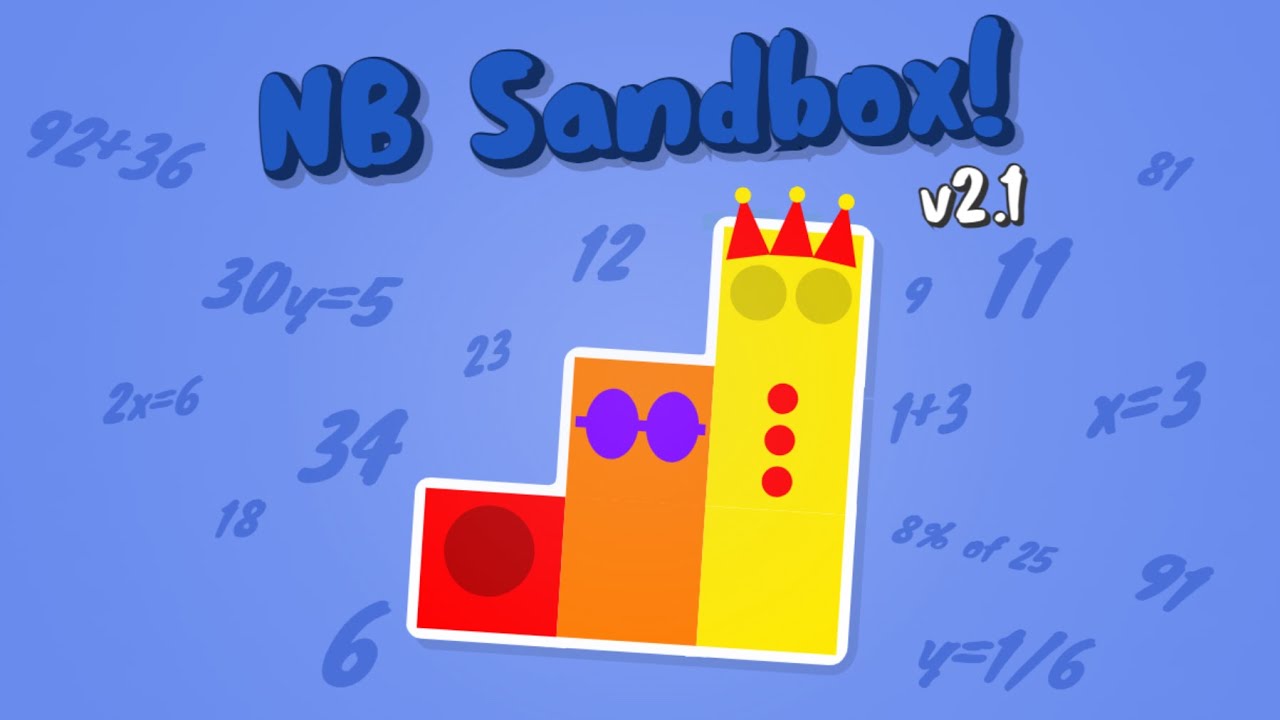 Numberblocks Sandbox Game V2 1 Make Your Own Numberblock Link In