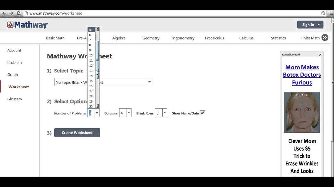Tutorial Mathway Youtube