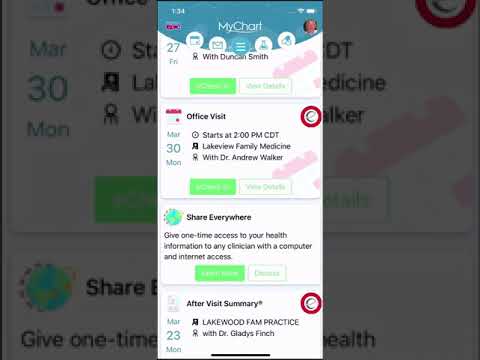 Mychart Connecting Accounts For Mobile Devices Youtube