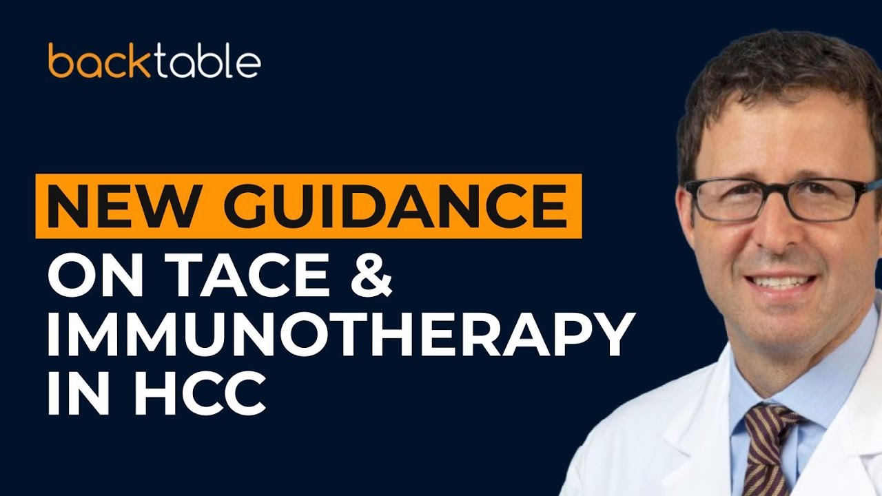 Immunotherapy Tace In Hcc Treatment W Dr Julius Chapiro Dr