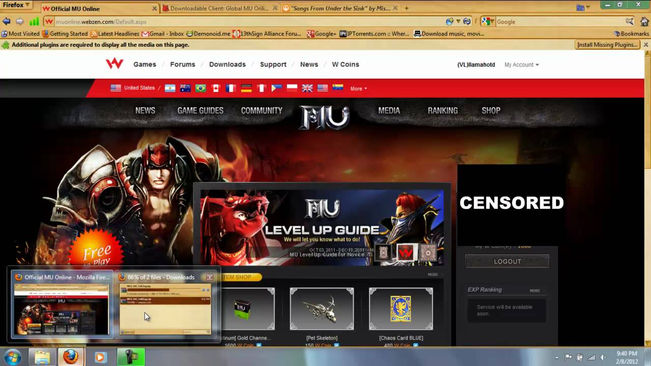 Installing Mu Youtube