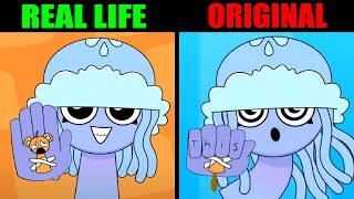 The Best Tiktok Of Incredibox Sprunki Oops Hi Teddy Real Life Vs