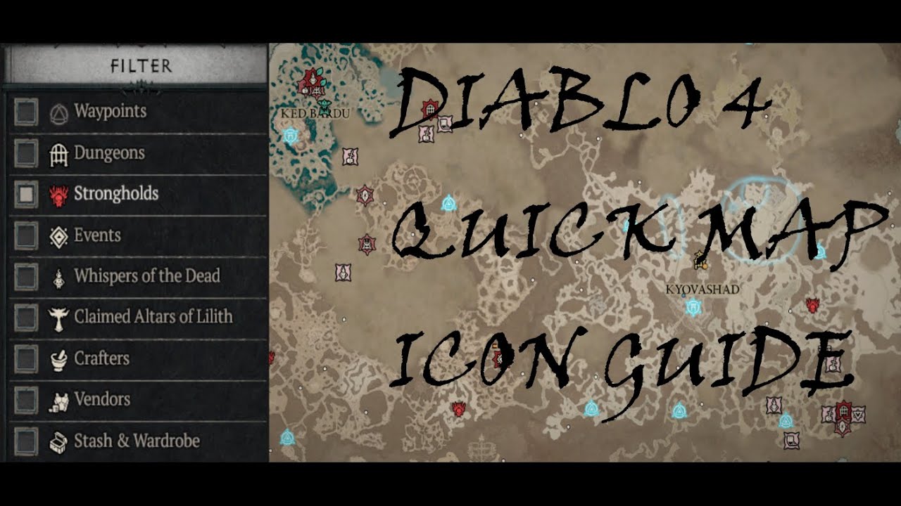 Diablo 4 Map Icons Guide For New Players Quick 5 Minute Tutorial