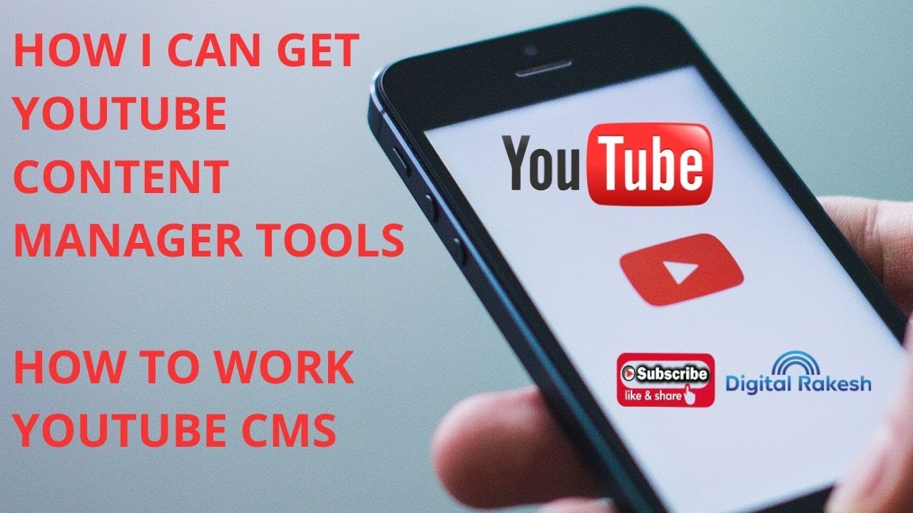 How I Can Get Youtube Content Manager Tools How To Work Youtube Cms