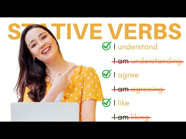 Grammar Tutorial Stative Verbs English Esl Video Lessons