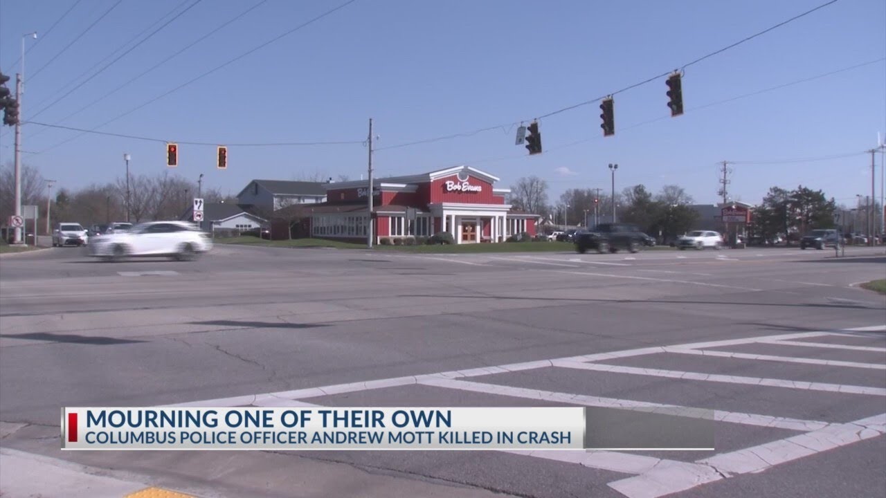 Columbus Police Officer Killed In Delaware Motorcycle Crash Youtube