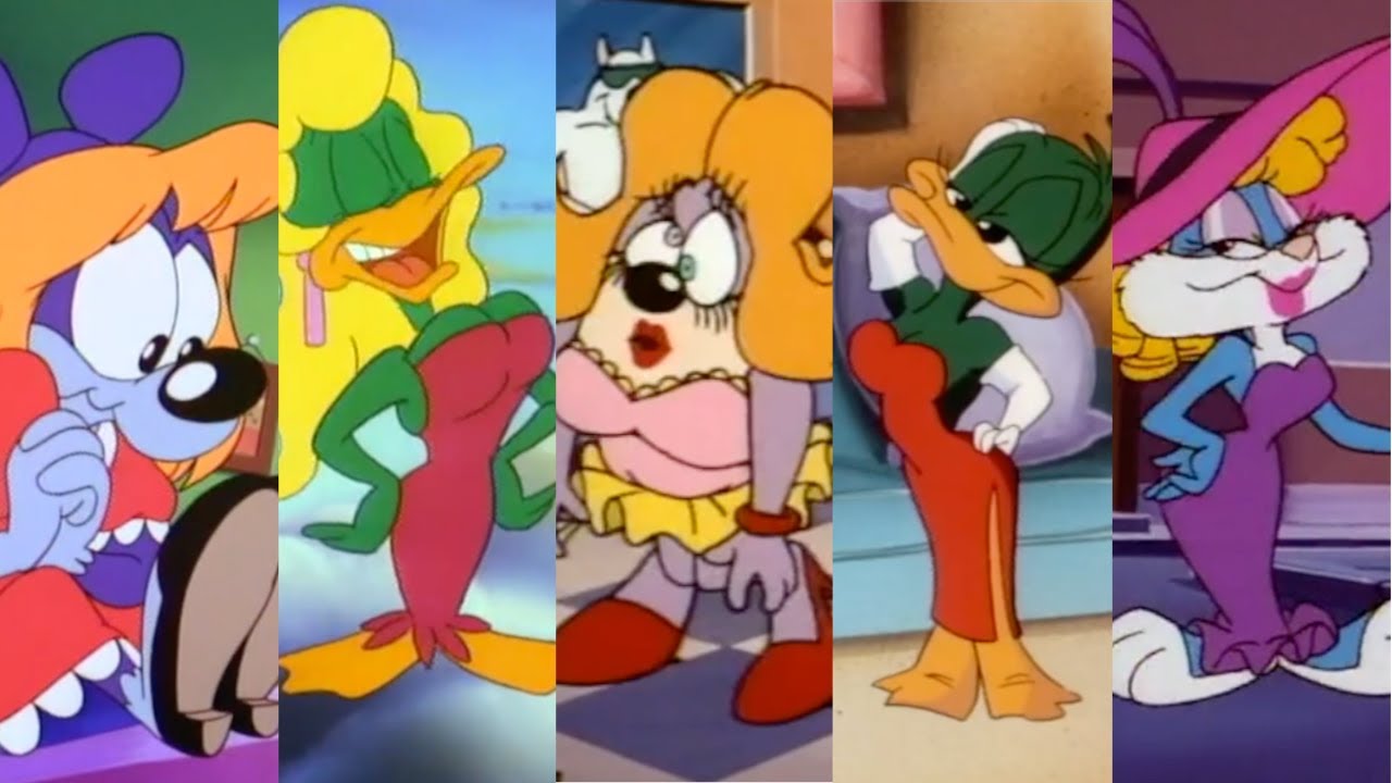 Crossdressing In Cartoons Tiny Toon Adventures Youtube